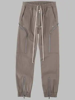 Rick Owens Pantalone Heizer Cargo - Brown