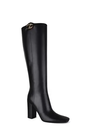Valentino Garavani Vlogo Leather Boots
