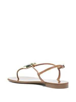 GIUSEPPE ZANOTTI Atlantide Thong Sandals - Multicolor