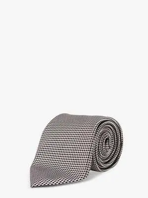 TOM FORD Silk Tie - Silver