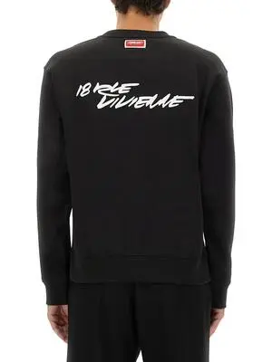 Kenzo Cotton Sweatshirt X Futura 2000