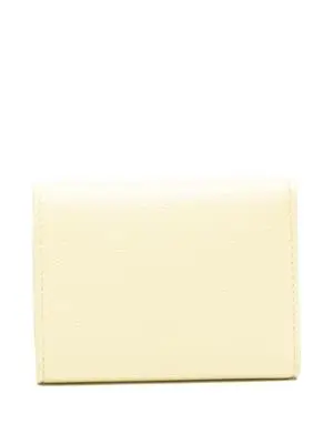 Celine Triomphe Stamp Leather Wallet - Multicolor
