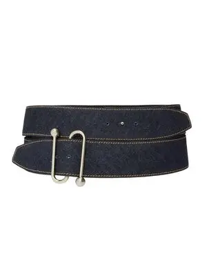 Sportmax Denim Belt - Blue