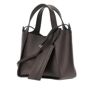 Stella McCartney Grained Vegan Leather Stella Logo Bag - Brown