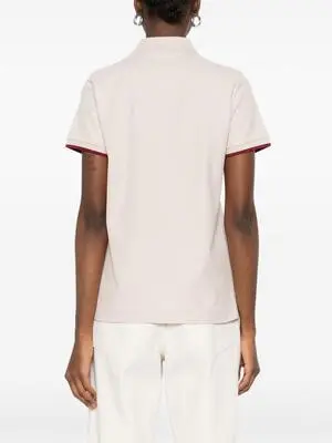 Moncler Logo Cotton Polo Shirt