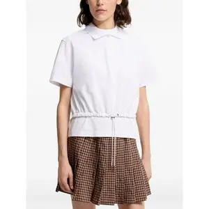 Moncler Logo Patch Polo Top
