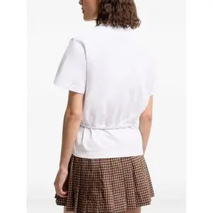 Moncler Logo Patch Polo Top