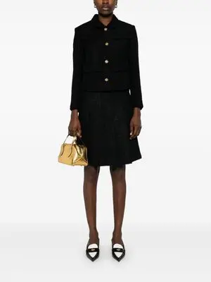 Celine Wool Pleated Skirt