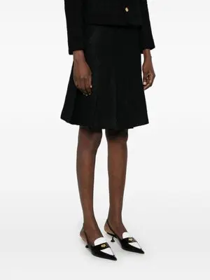Celine Wool Pleated Skirt