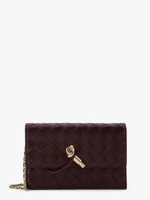Leather Cross Body Bags with Framed Closure