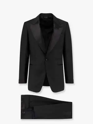TOM FORD Shelton Stretch Wool Tuxedo - Black