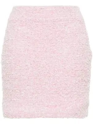Balenciaga Tweed Bouclé Mini Skirt - Multicolor