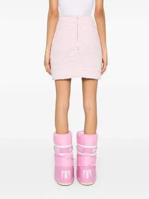 Balenciaga Tweed Bouclé Mini Skirt - Multicolor