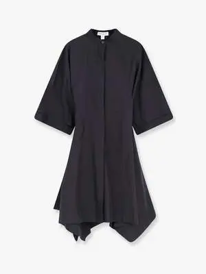 Alaïa Panelled Cotton Dress - Multicolor