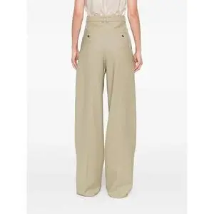Saint Laurent Tailored Trousers - Cream