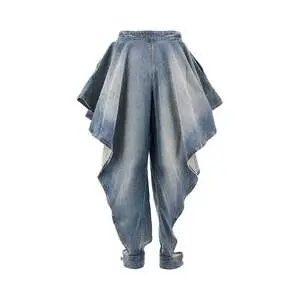 Alaïa Panelled Jeans With Cuff