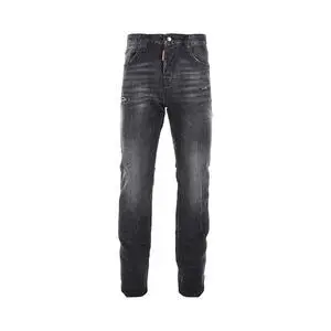 Dsquared2 Stretch Denim Teddy Jeans - Black