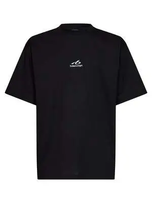 Balenciaga Black Bodysuit Medium-fit T-shirt - Multicolor