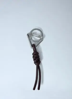 Bottega Veneta Triangle Keyring