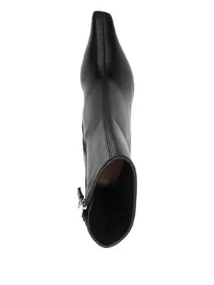 Amina Muaddi Jamie Leather Boots - Multicolor