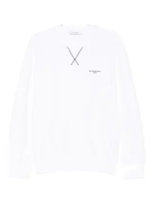 Givenchy Logo Cotton Sweatshirt - Multicolor