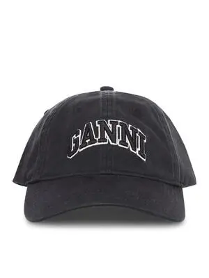 GANNI Cap Canvas - Multicolor