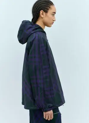 Burberry Check Nylon-twill Windbreaker Jacket