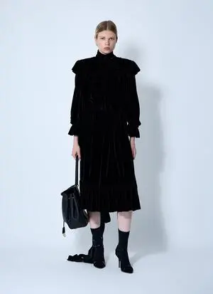 Balenciaga Lace-up Dress