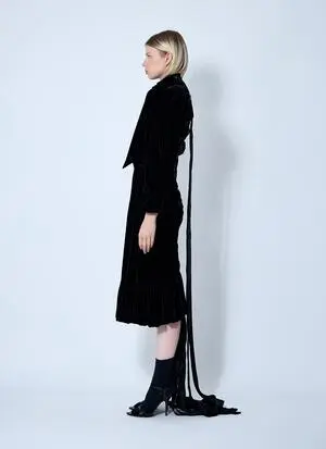 Balenciaga Lace-up Dress