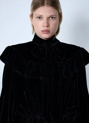 Balenciaga Lace-up Dress