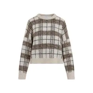 Brunello Cucinelli Check Sweater