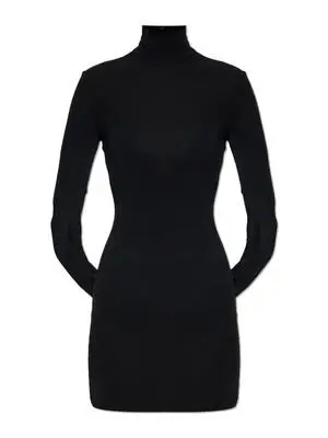 Alexander Wang Mini Draped Dress - Black