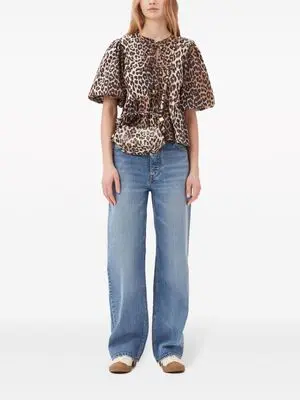 GANNI Organic Cotton Blouse