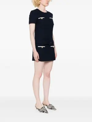 SELF-PORTRAIT Boucle Mini Dress