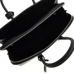 Alaïa Box Leather Delta Bag - Black