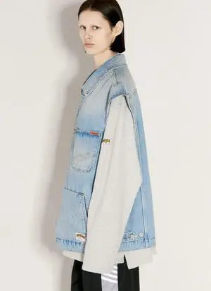 Martine Rose Denim Gilet