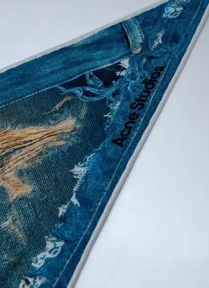 Acne Studios Printed Silk Scarf