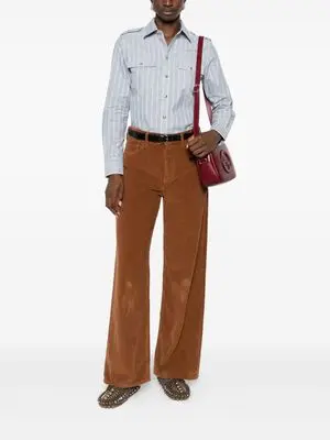 Celine Striped Cotton Shirt
