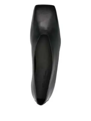 Rick Owens Leather Ballet Flats