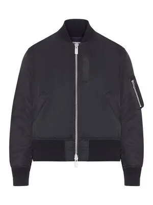 Sacai Nylon Bomber Jacket With Zip