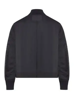 Sacai Nylon Bomber Jacket With Zip