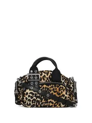 GANNI Nylon Small Duffle Bag - Multicolor