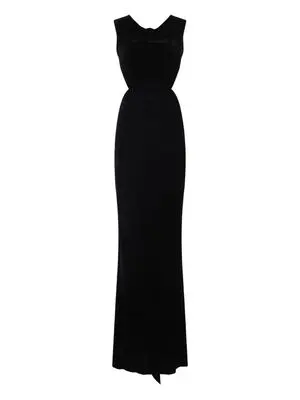 Rick Owens Velvet Long Dress - Multicolor