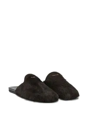 Prada Leather Slippers