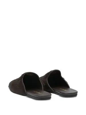Prada Leather Slippers