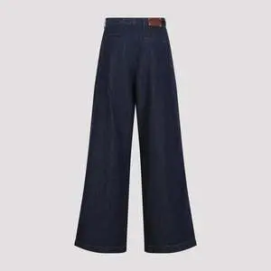 Dries Van Noten Wide-leg Denim Trousers