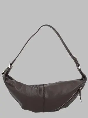 LEMAIRE Buffalo Leather Shoulder Bag - Brown