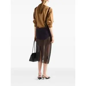 Prada Skirts Asymmetric & Draped Skirts