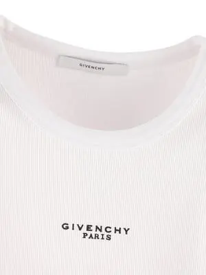 Givenchy Logo Cotton Tank Top - Multicolor