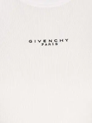 Givenchy Logo Cotton Tank Top - Multicolor